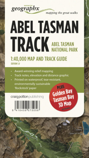 Abel Tasman Track Map - Potton & Burton